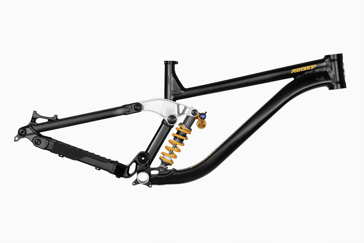 Airdrop Slacker Frames - 27.5" Downhill Bike Frames - Airdrop Bikes Limited